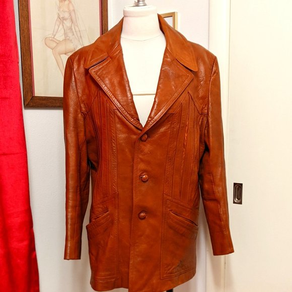 Adler Leather MFG. CO. | Suits & Blazers | Vintage Leather Jacket ...